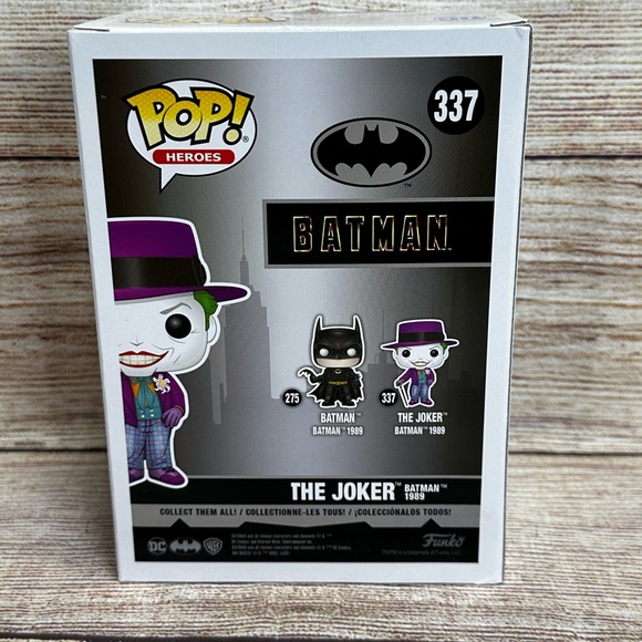 Funko | Other | Funko Pop Dc Heroes The Joker 337 Tim Burtons Batman ...